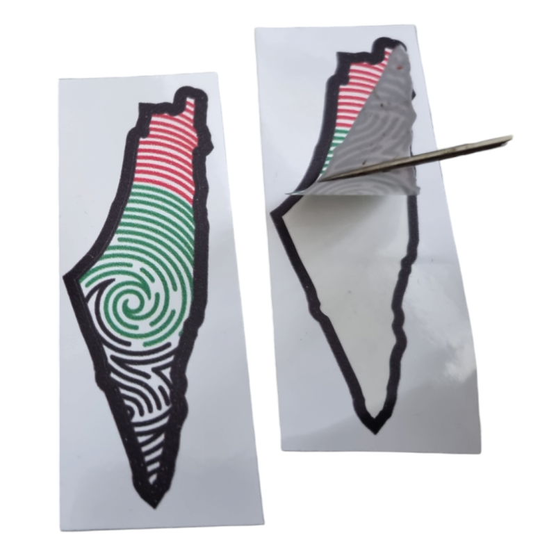 Sticker – Palestinian Identity Map – Preserved Identity