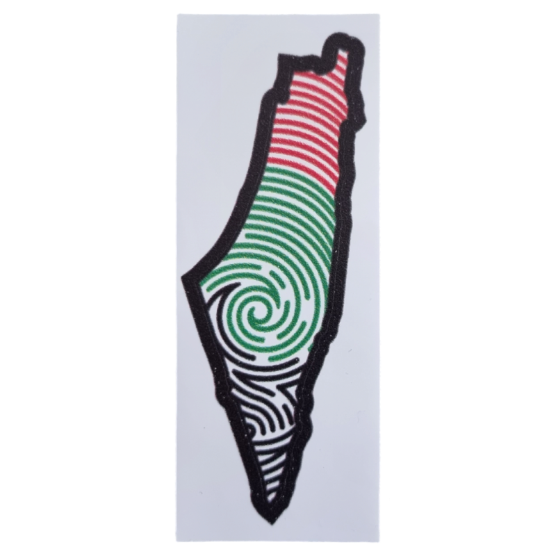 Sticker – Palestinian Identity Map – Preserved Identity