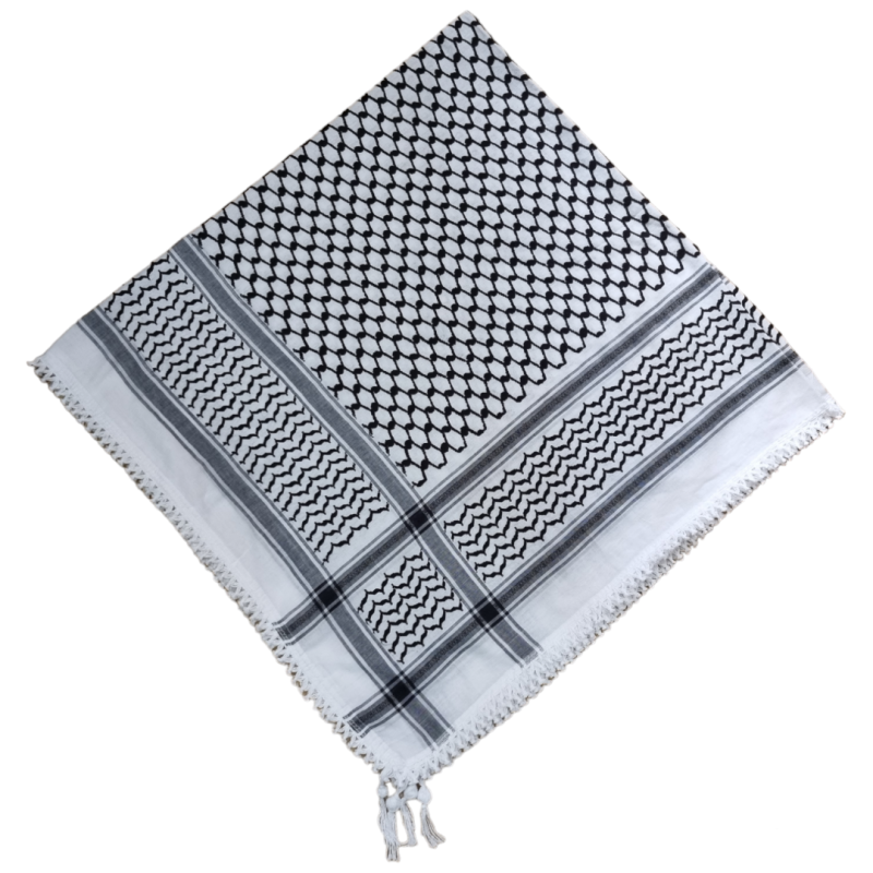 Original Palestinian Kufiya – 100% Cotton – Preserved Identity