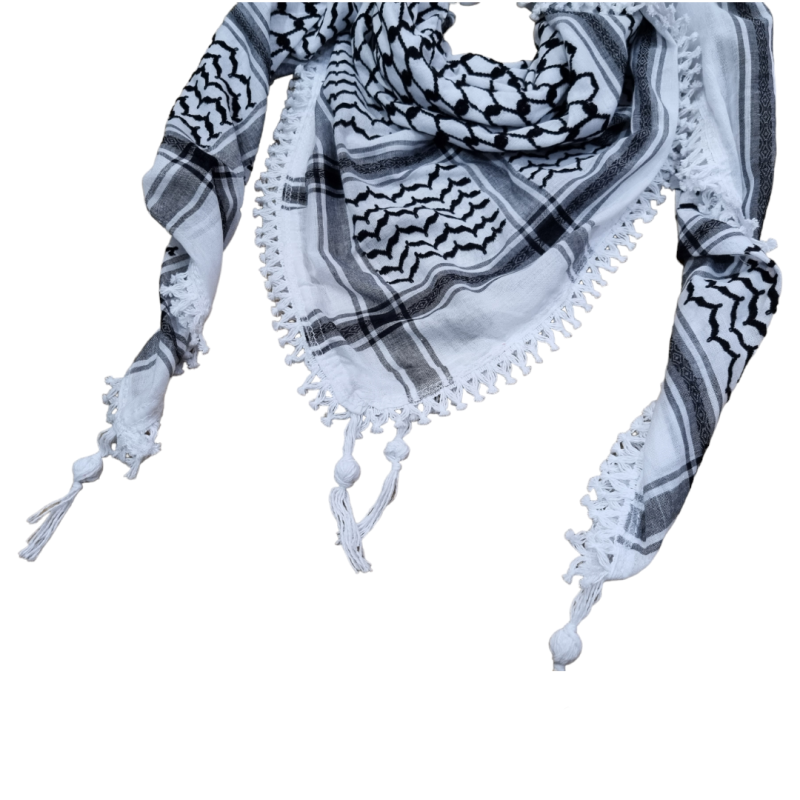 Original Palestinian Kufiya – 100% Cotton – Preserved Identity